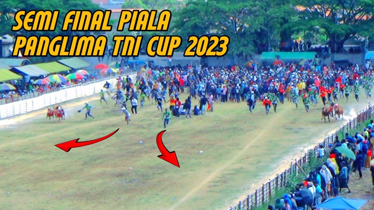 full Highlight kerapan sapi semi final piala panglima TNI CUP 2023 ...