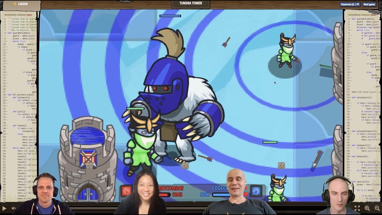 CodeCombat AI League Season 4 Recap - Tundra Tower Cup - YouTube