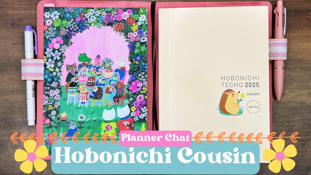 Hobonichi Cousin Planner Chat - Hobonichi Cousin 2025 Spring Start ...