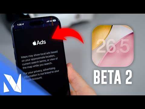 iOS 26.5 Beta 2 - Was ist neu? (Apple Maps Ads, Splashscreens, Bugfixes, ..) | Nils-Hendrik Welk