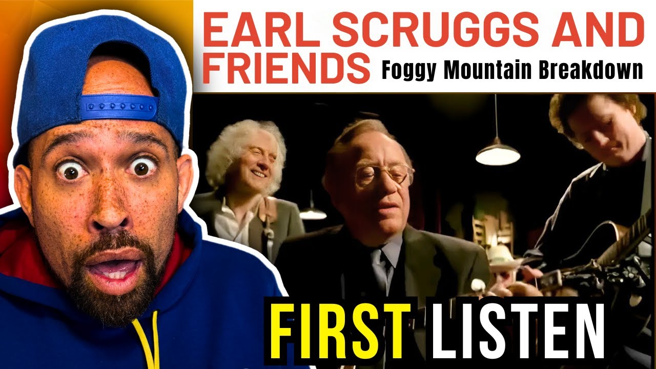 Rapper FIRST time REACTION to Earl Scruggs And Friends - Foggy Mountain Breakdown! Hold on ...