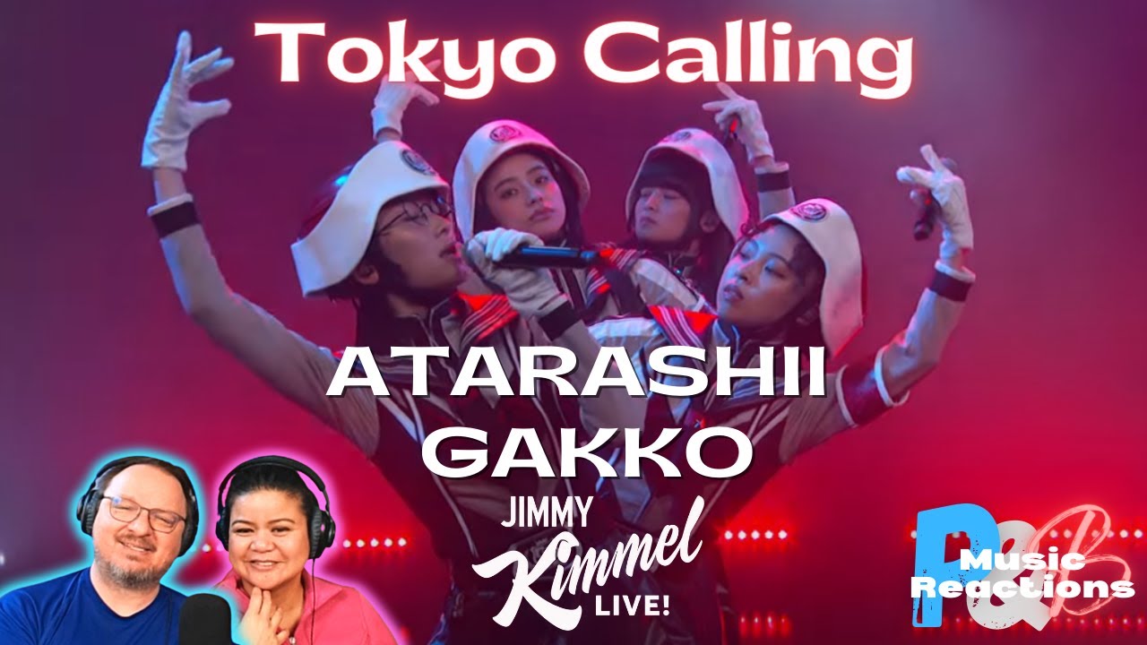 ATARASHII GAKKO! | "Tokyo Calling " (Jimmy Kimmel Live) | Couples ...