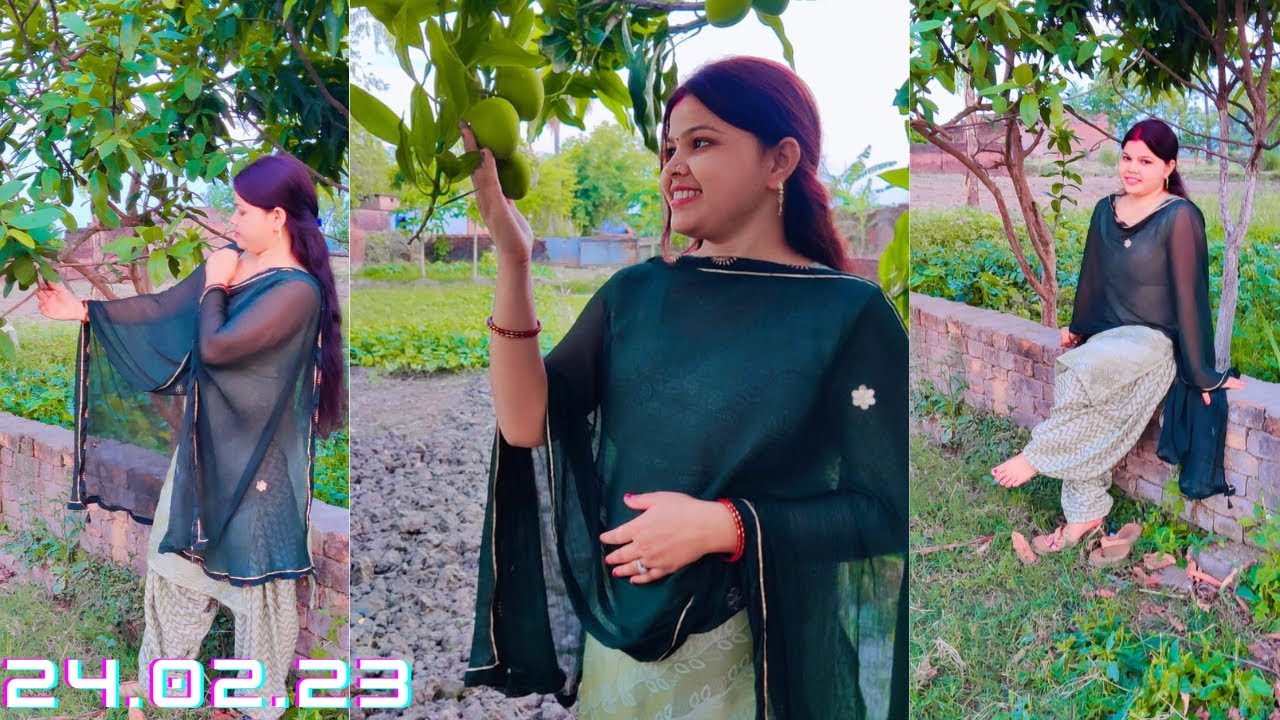 #Aaj mein aap🍈🍏 logo Ko apna khet🍐🥭 dikhaungi Papa ne khet🌶️🍅 mein kya🌽 ...