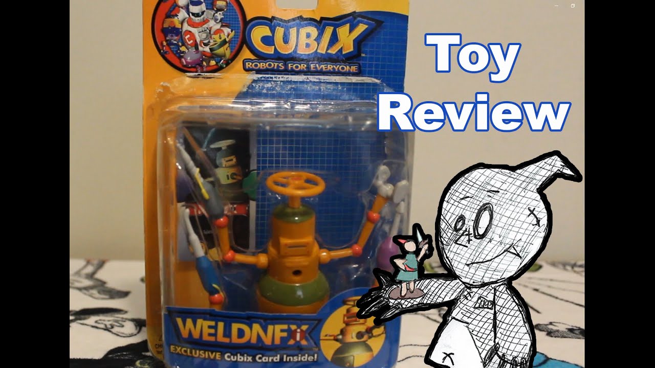 Toy Review - 4" Weldnfix - Cubix: Robots for Everyone - YouTube
