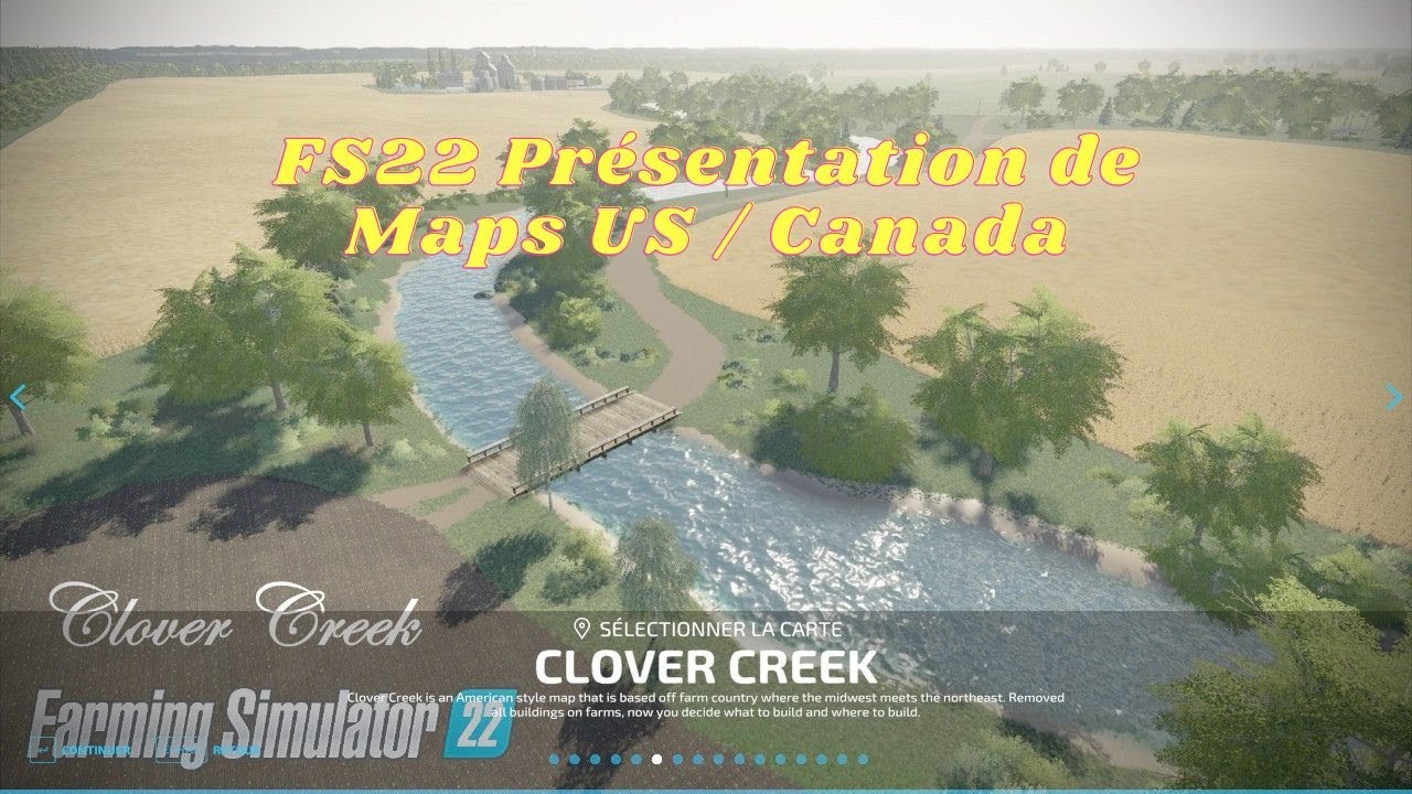 FS22 Maps Clover Creek - YouTube