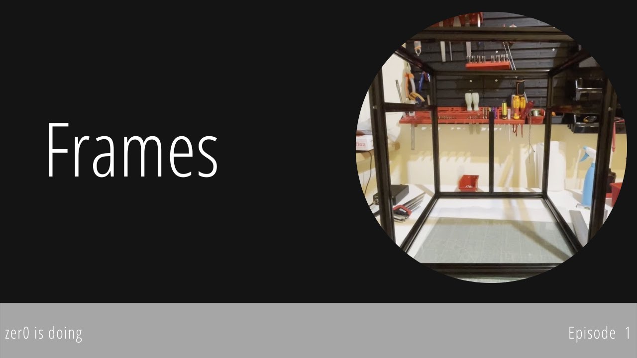 Building Voron Trident - Frames [Ep1] - YouTube