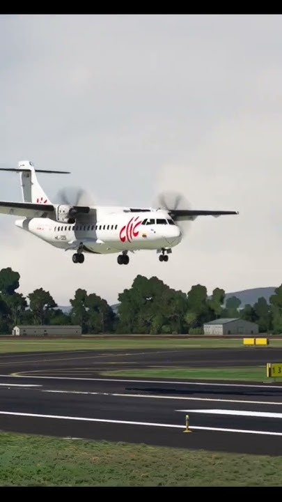 ATR 42-600 aterrizando en El Dorado #simuladordevuelo #aviation #aterrizaje #msfs2020 #atr42 ...