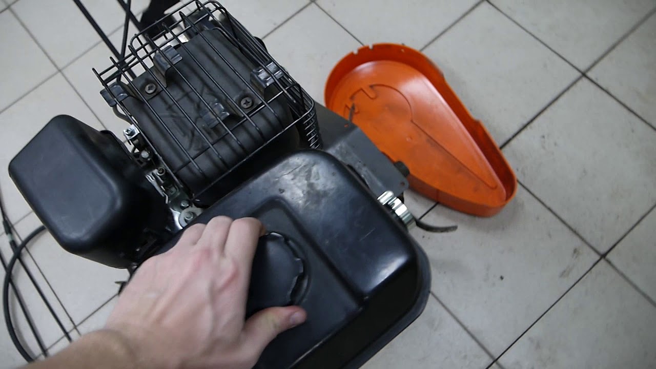 Техническое обслуживание 5-ти летнего культиватора Husqvarna TF334 ...