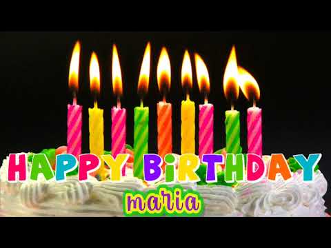 maria birthday song happy birthday maria