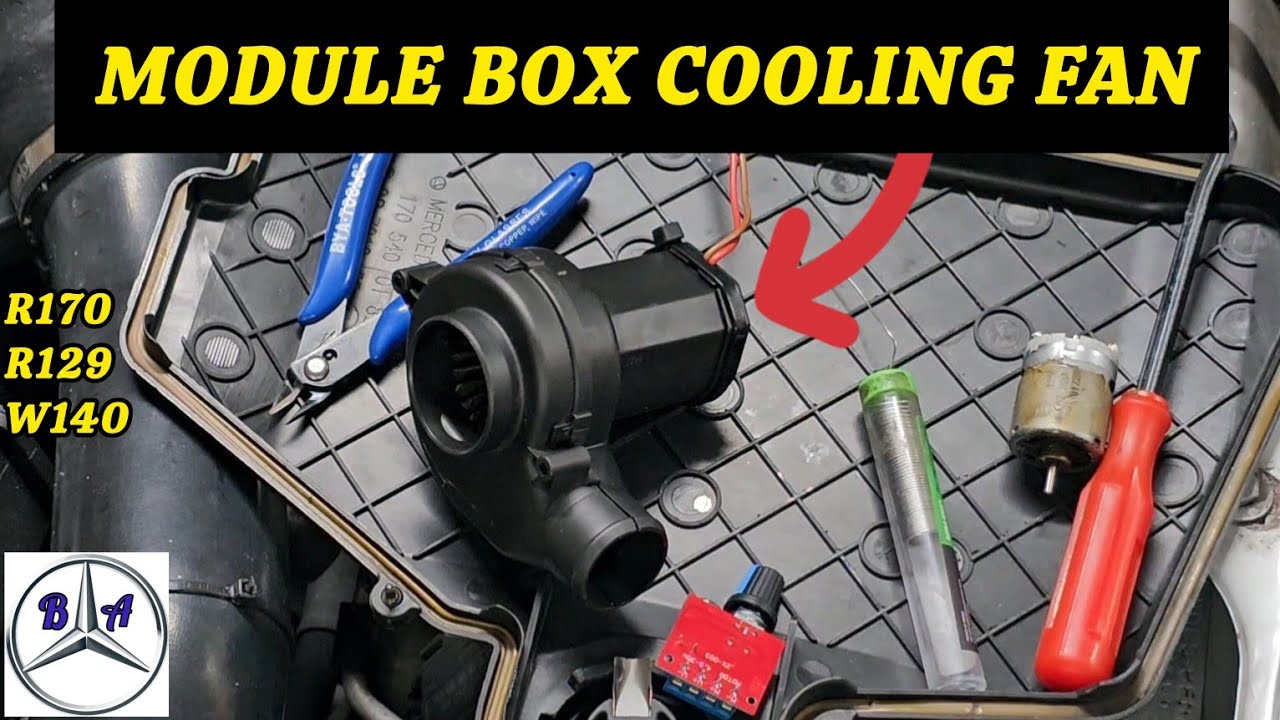 ECU Cooling Fan, Why Your Mercedes Might Suddenly Stop Working! - YouTube