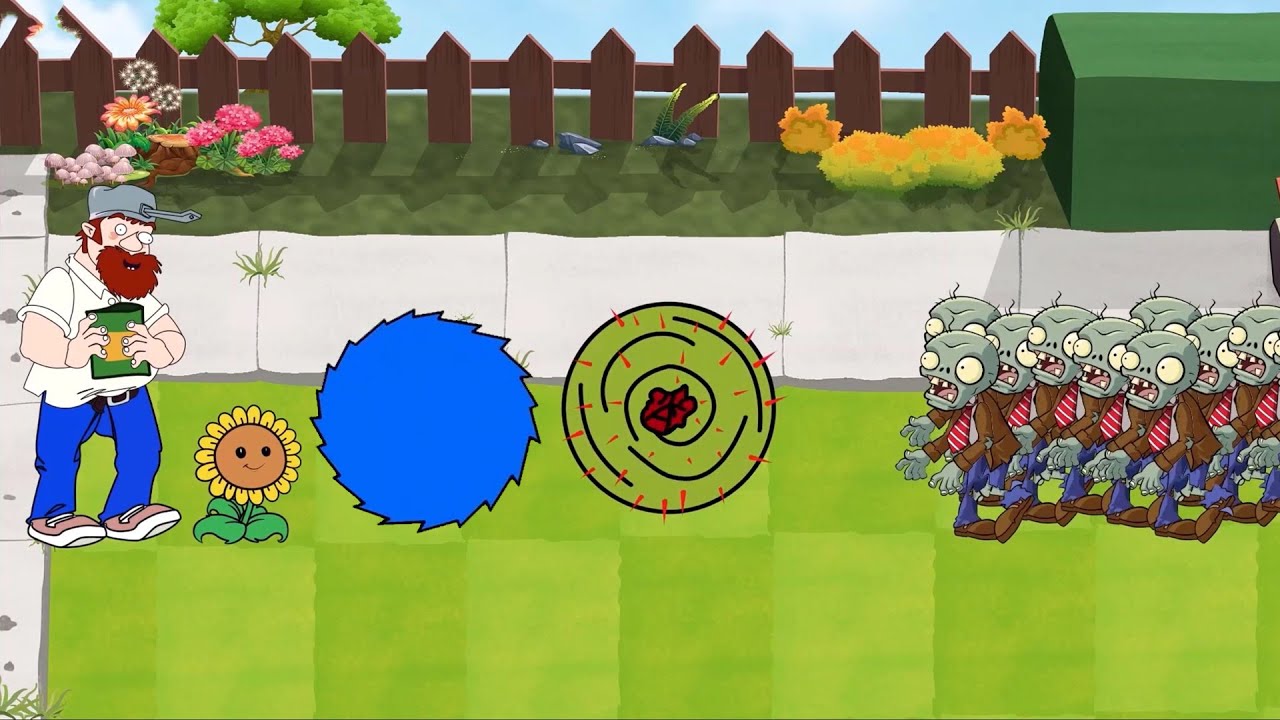 Plants vs. Zombies 2 Animations! Best Cartoon PvZ Compilation : Cactus ...