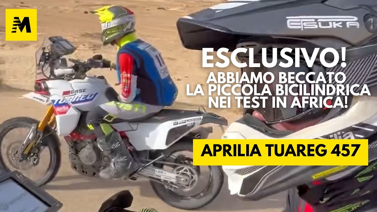 Aprilia Tuareg 457 ESCLUSIVO: la piccola bicilindrica esiste e l ...
