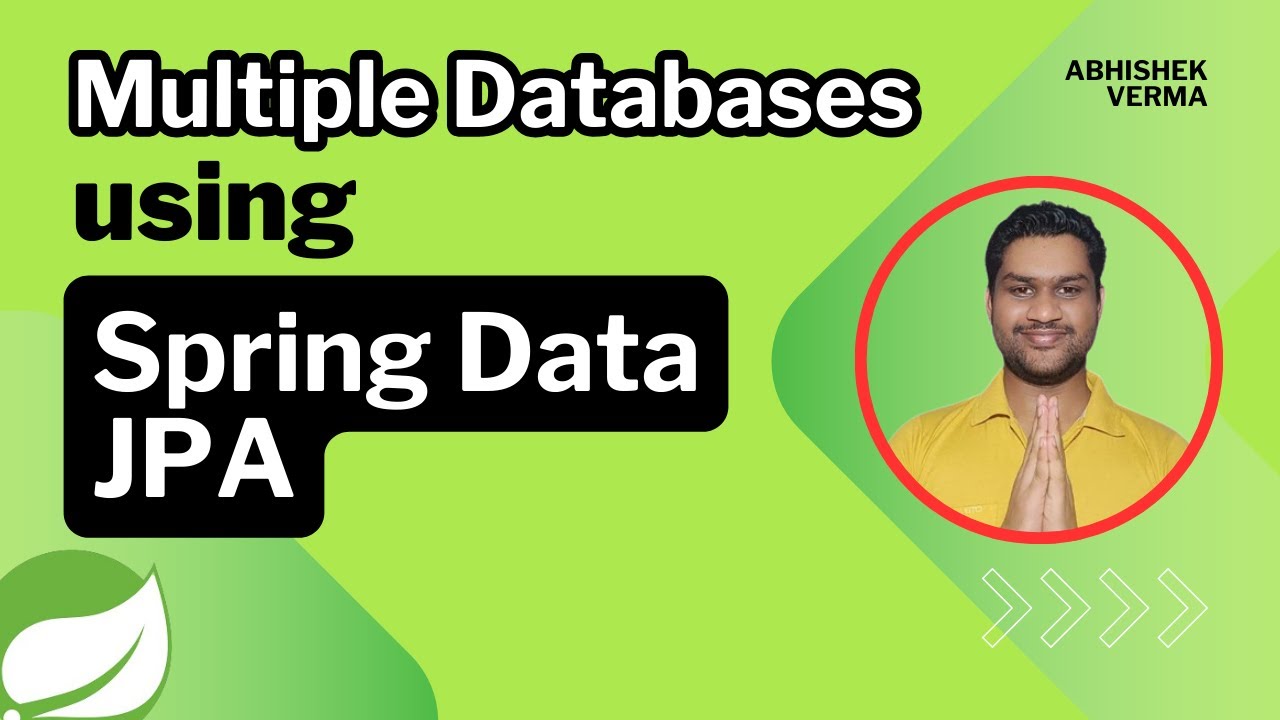Chapter-11: How to connect with Multiple Databases | Spring Data JPA - YouTube