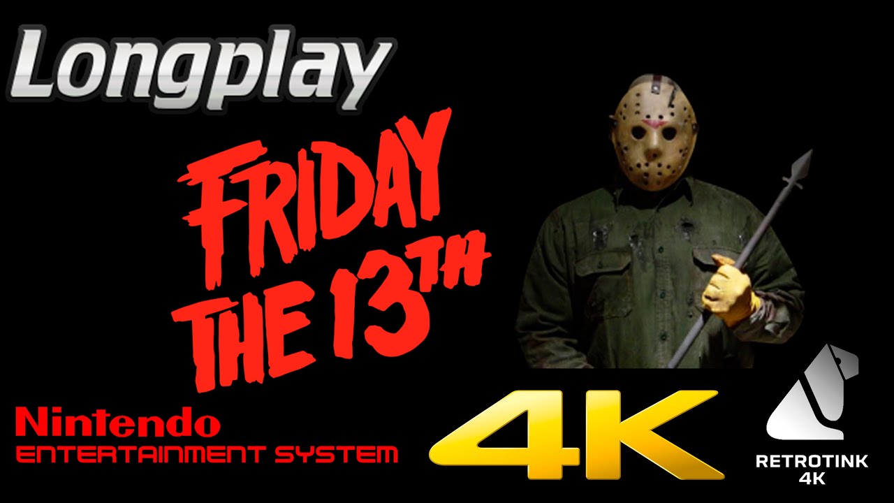 Friday The 13 Nintendo Nes Retrotink 4K Longplay - YouTube