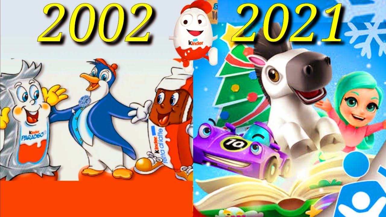 Evolution Of Kinder Games 2002~2021 - YouTube