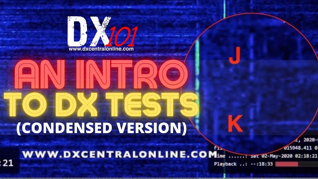 DX 101 | An Introduction to the sounds of AM DX Tests (Condensed) - YouTube