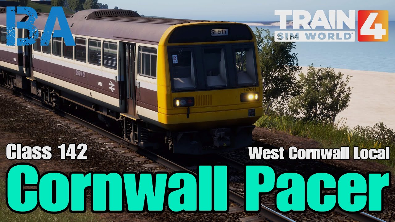 Cornwall Pacer - Class 142 - West Cornwall Local - Train Sim World 4 ...