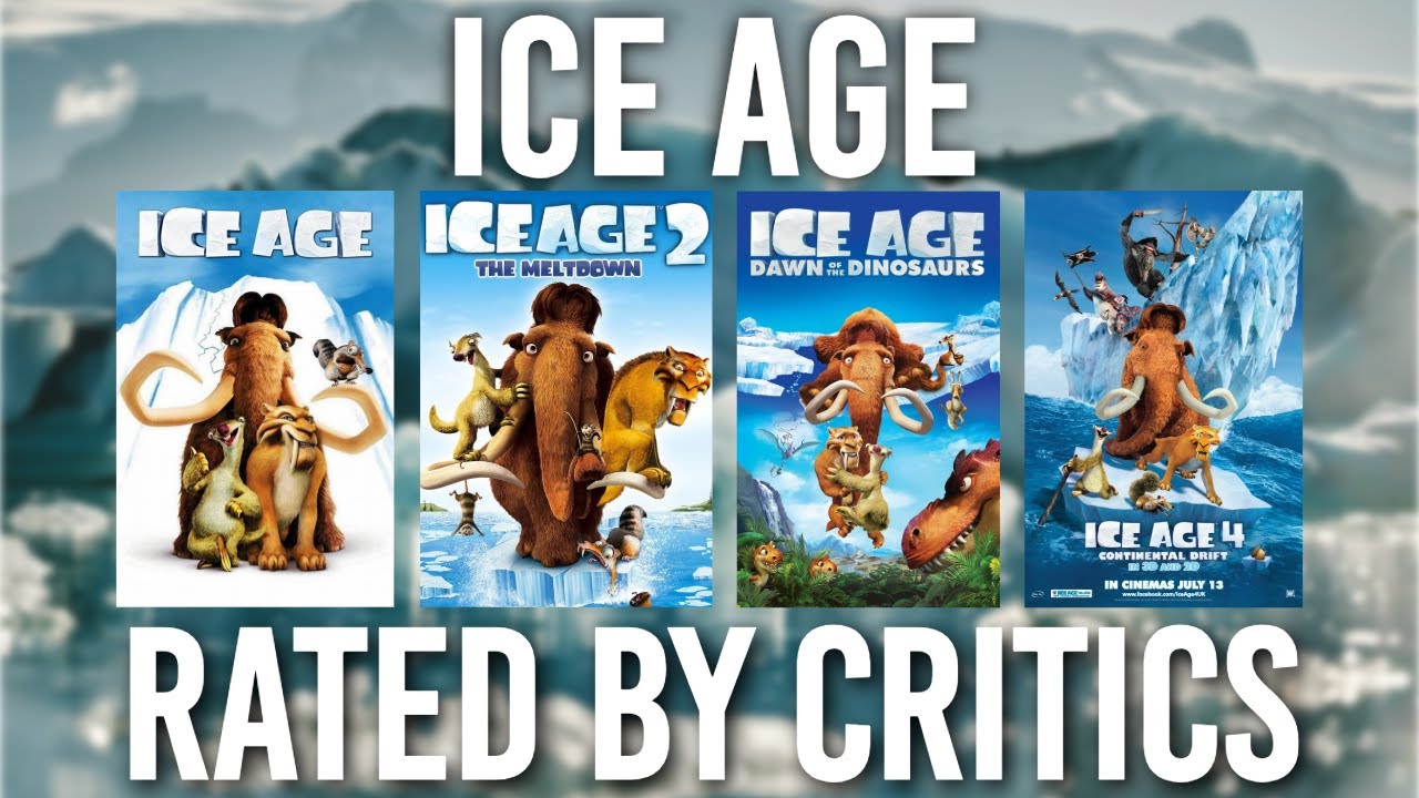 Every Ice Age Movie Rated By Critics - YouTube