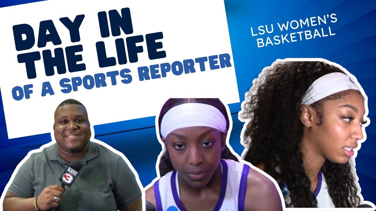 Life of a Sports Reporter Vlog: LSU women’s basketball edition - YouTube