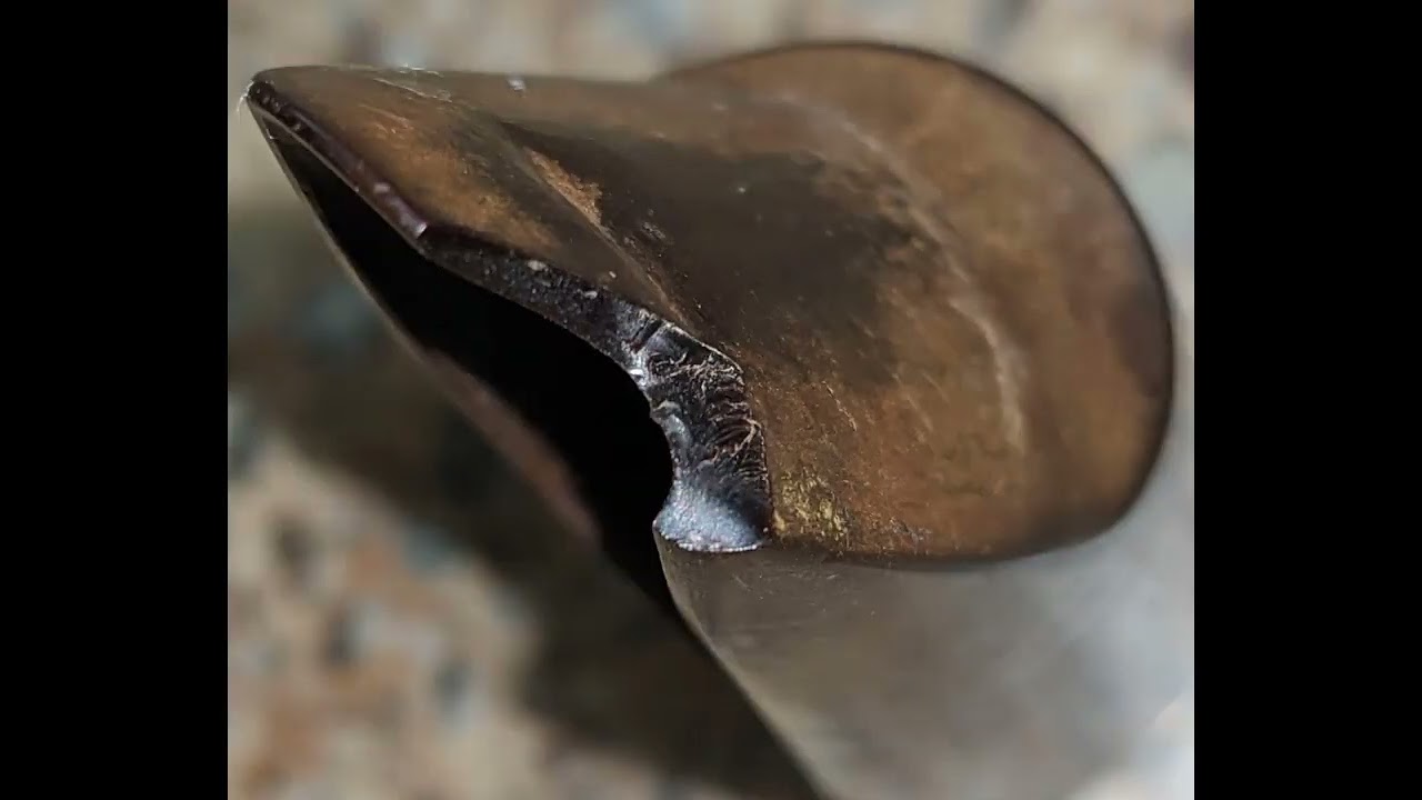 M.C. GREGORY broken tip repair - YouTube