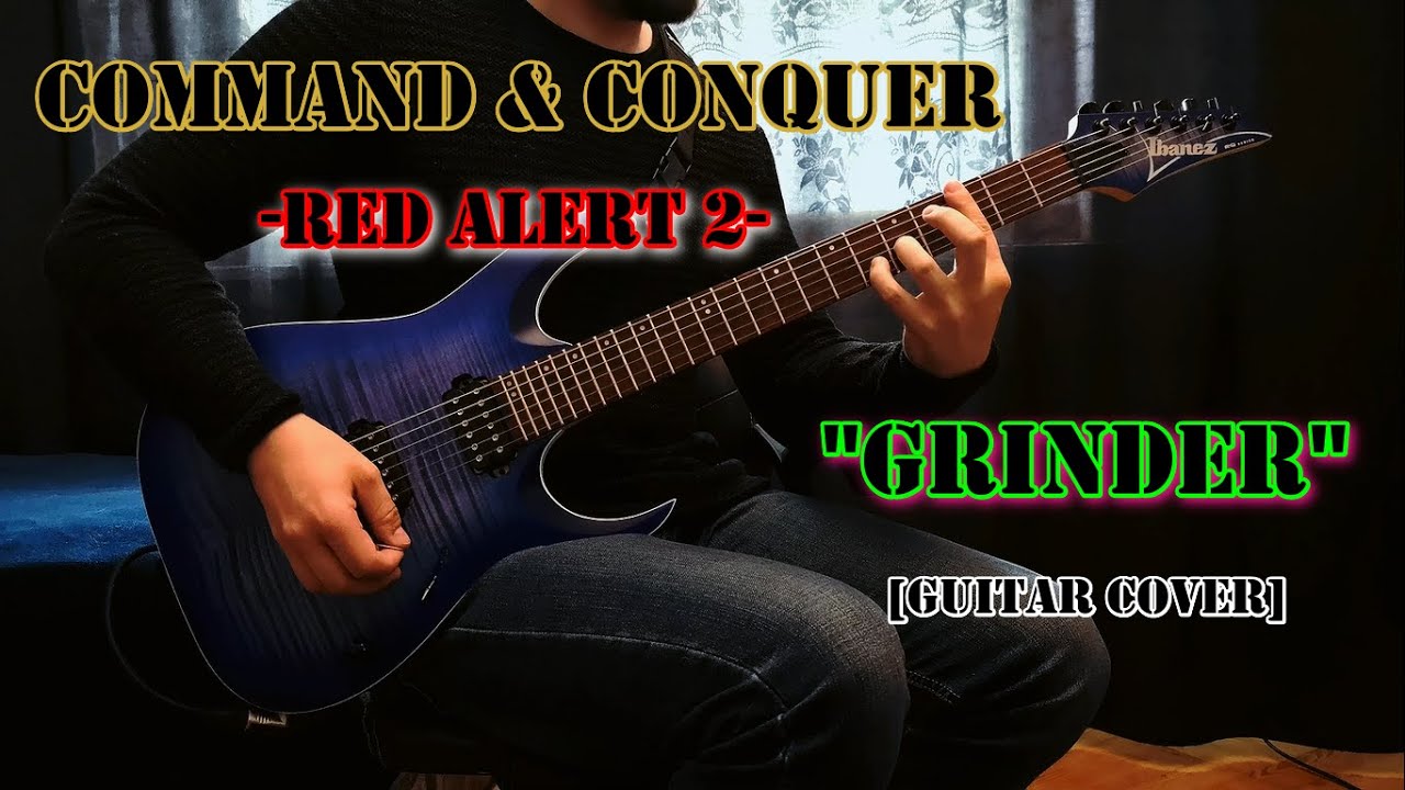 Command & Conquer - RED ALERT 2 - Grinder | guitar cover - YouTube