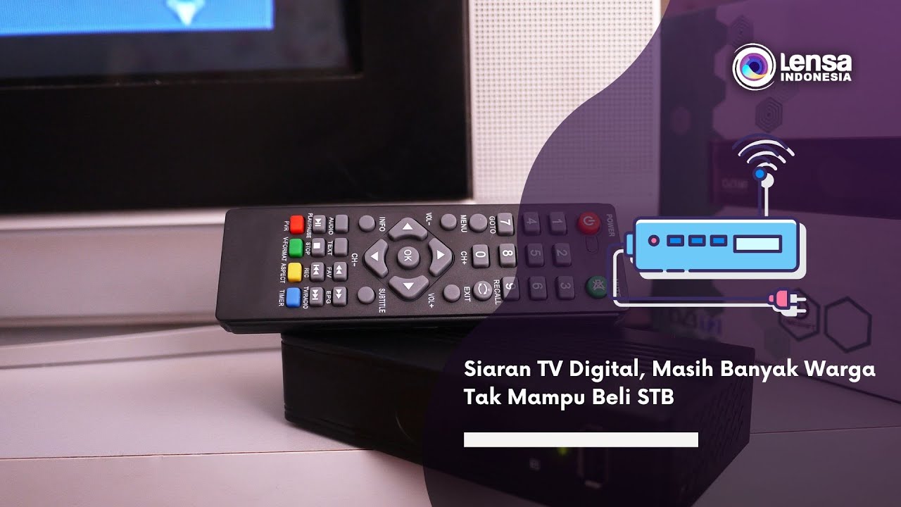 Siaran TV Digital, Masih Banyak Warga Tak Mampu Beli STB - YouTube