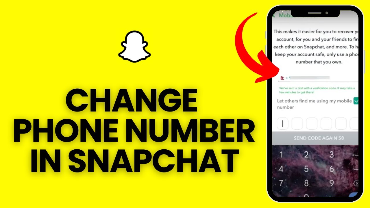 How to Change Phone Number in Snapchat in 2024? - YouTube