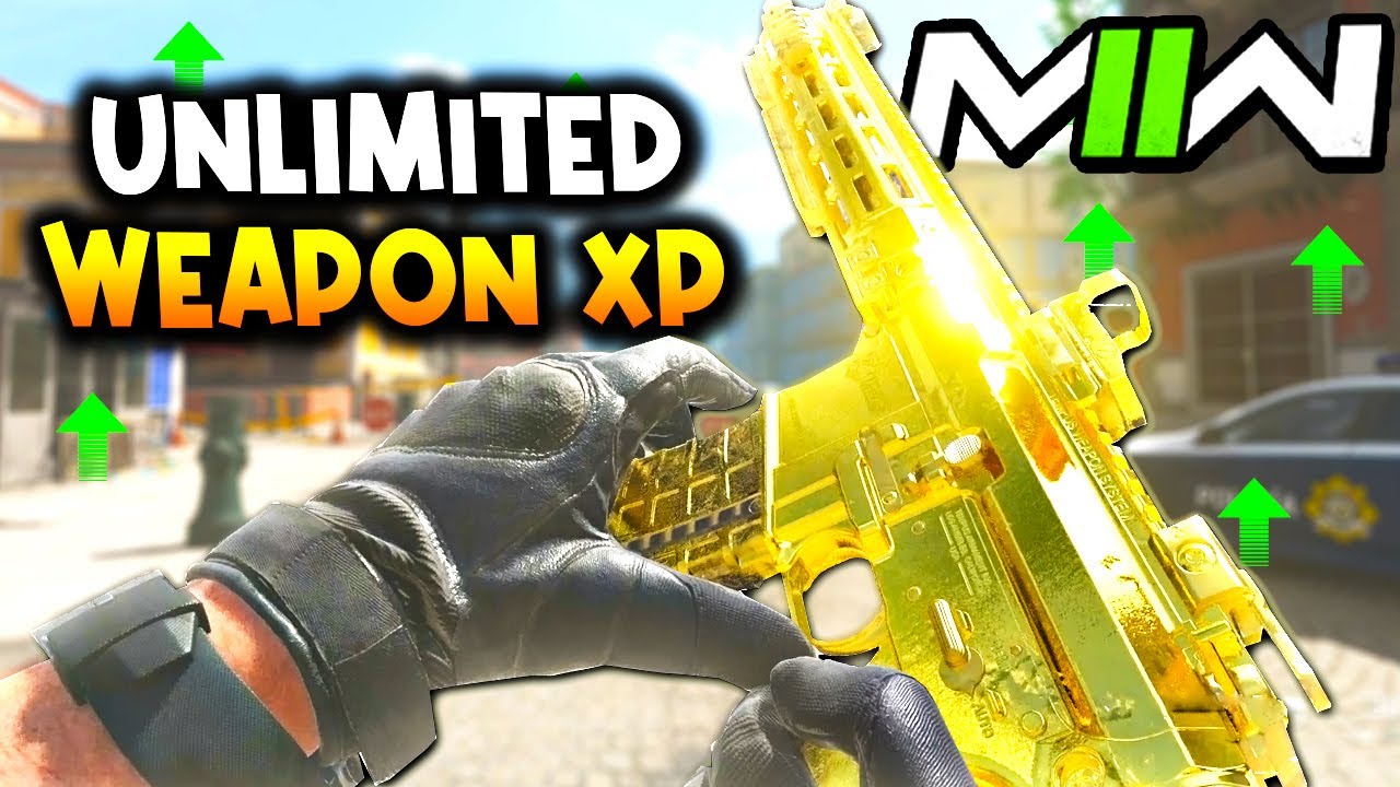 #1 WEAPON XP METHOD in MW2 ( Level Guns Fast On MW2 ) MAX any WEAPON ...