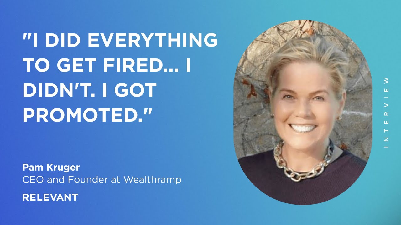 Pam Krueger, CEO of Wealthramp and co-host of Moneytrack TV series ...