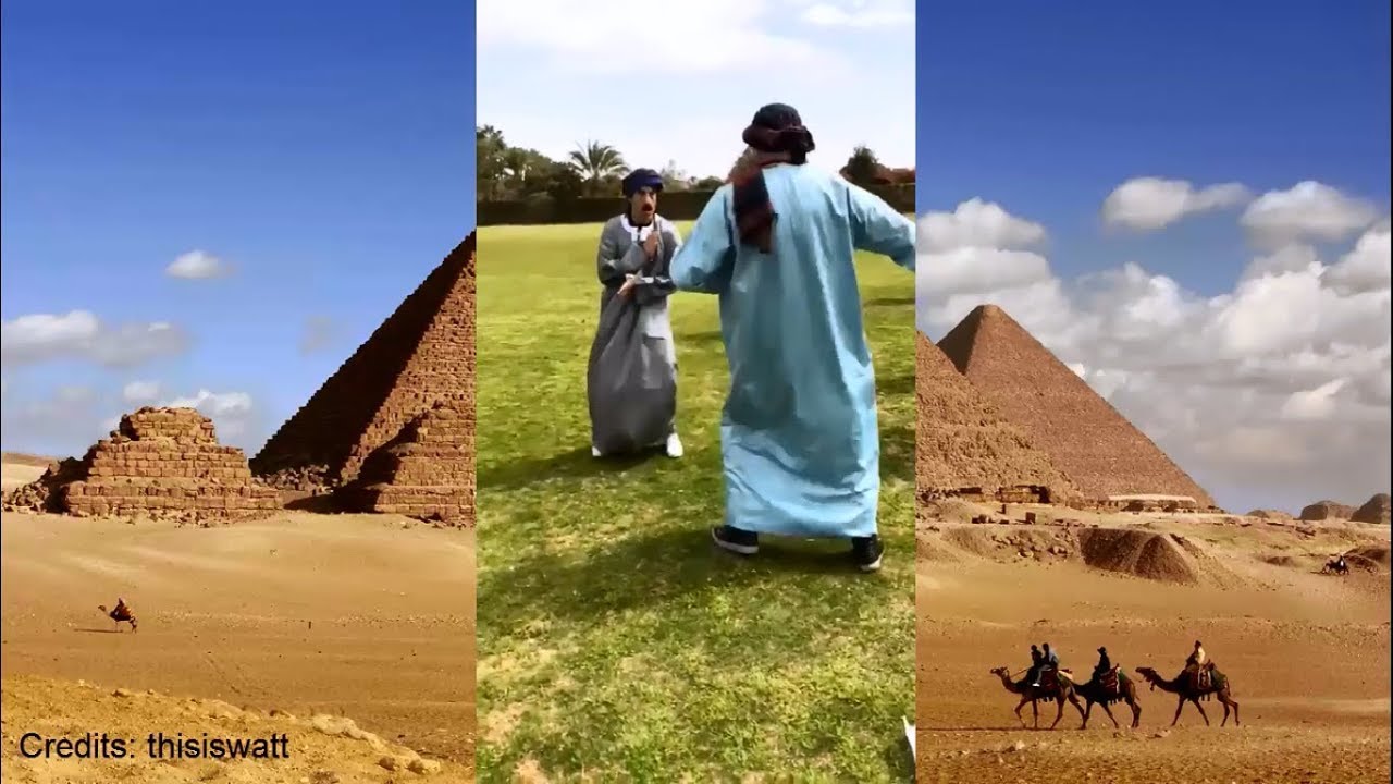 Red Hot Chili Peppers having fun in the Pyramids of Egypt (12/03/2019 ...