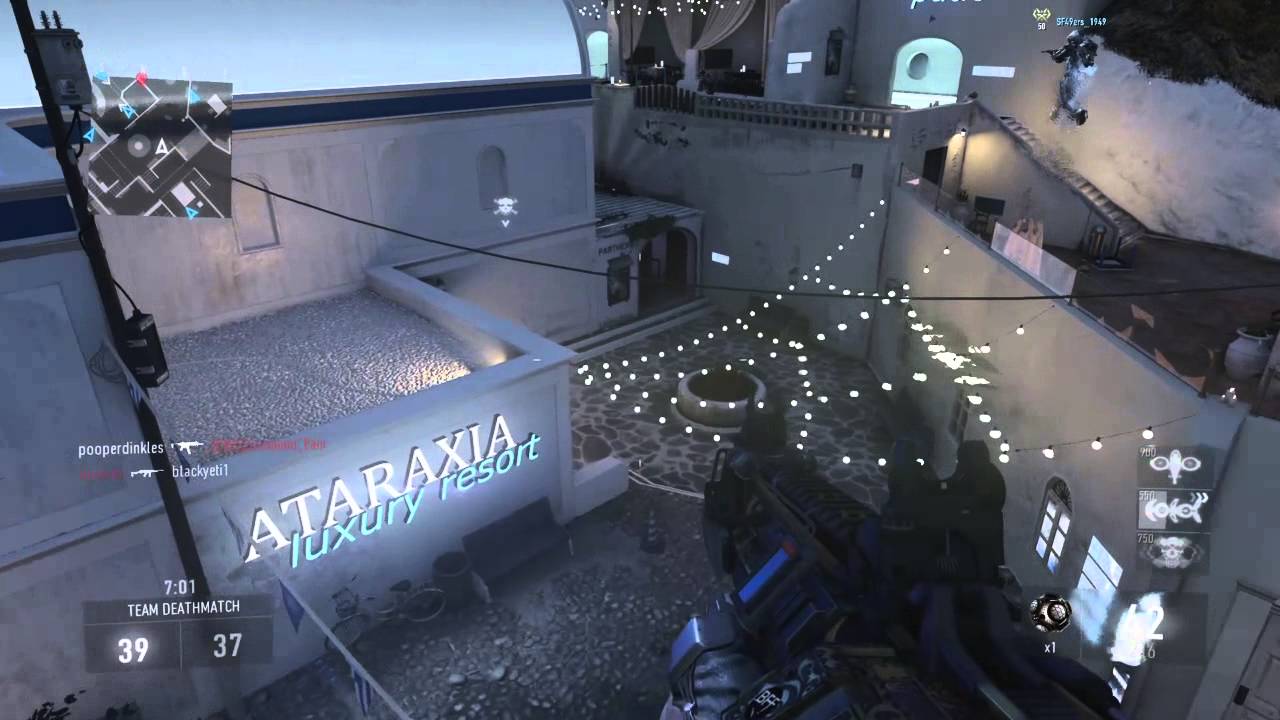 "Cod AW" Elite Guns "Thunder Tusk" gameplay - YouTube