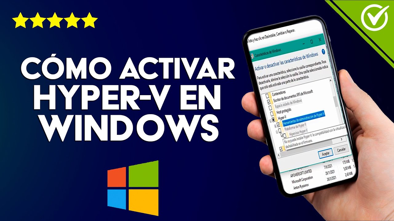 Cómo Activar o Habilitar Hyper-V en Windows 10 para Crear Máquina ...