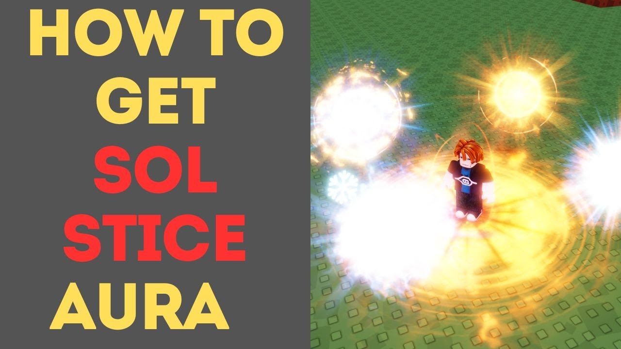How to Get Solstice in Aura Craft - YouTube