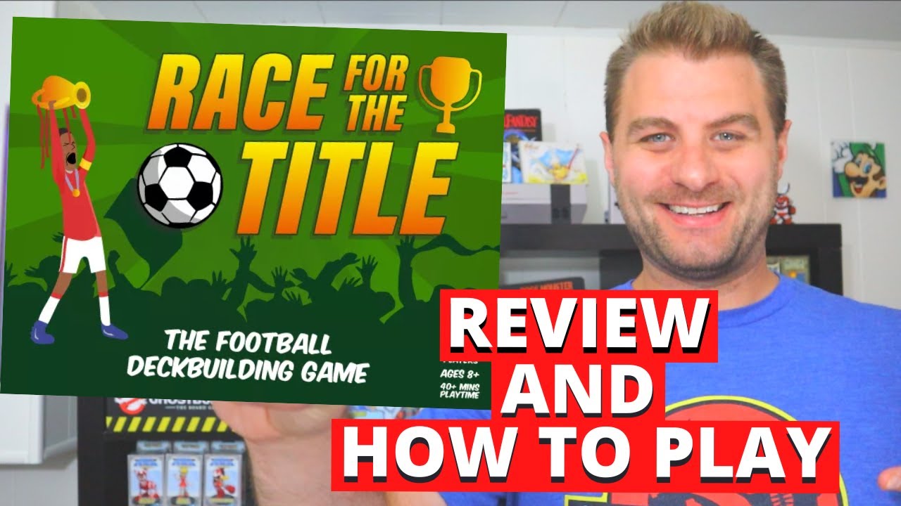 Race For The Title Deck Building Game Review And How To Play - YouTube