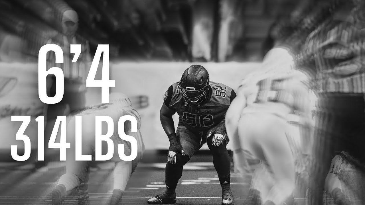 Nathaniel Hines - Offensive Line Highlights 2022 - YouTube