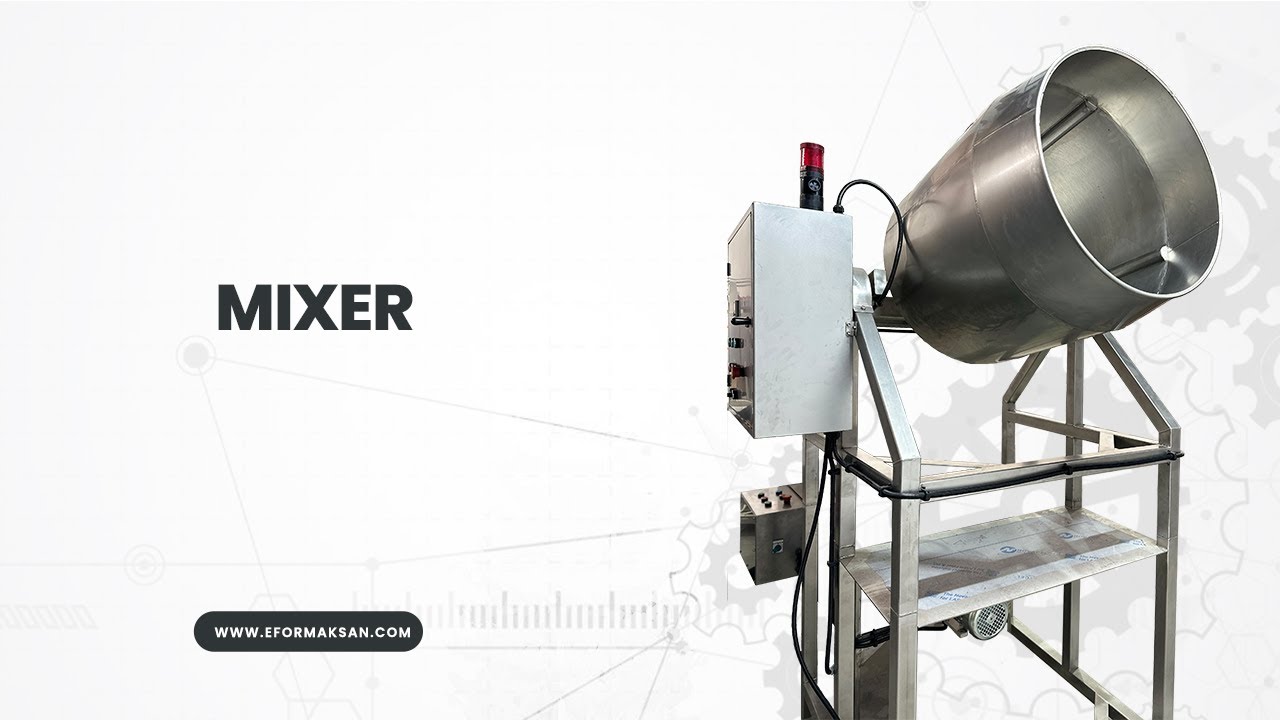 Mixer - Nuts Mixing Machine - YouTube