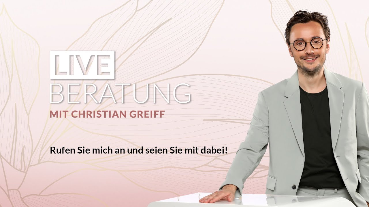 Live-Beratung mit Christian Greiff - YouTube