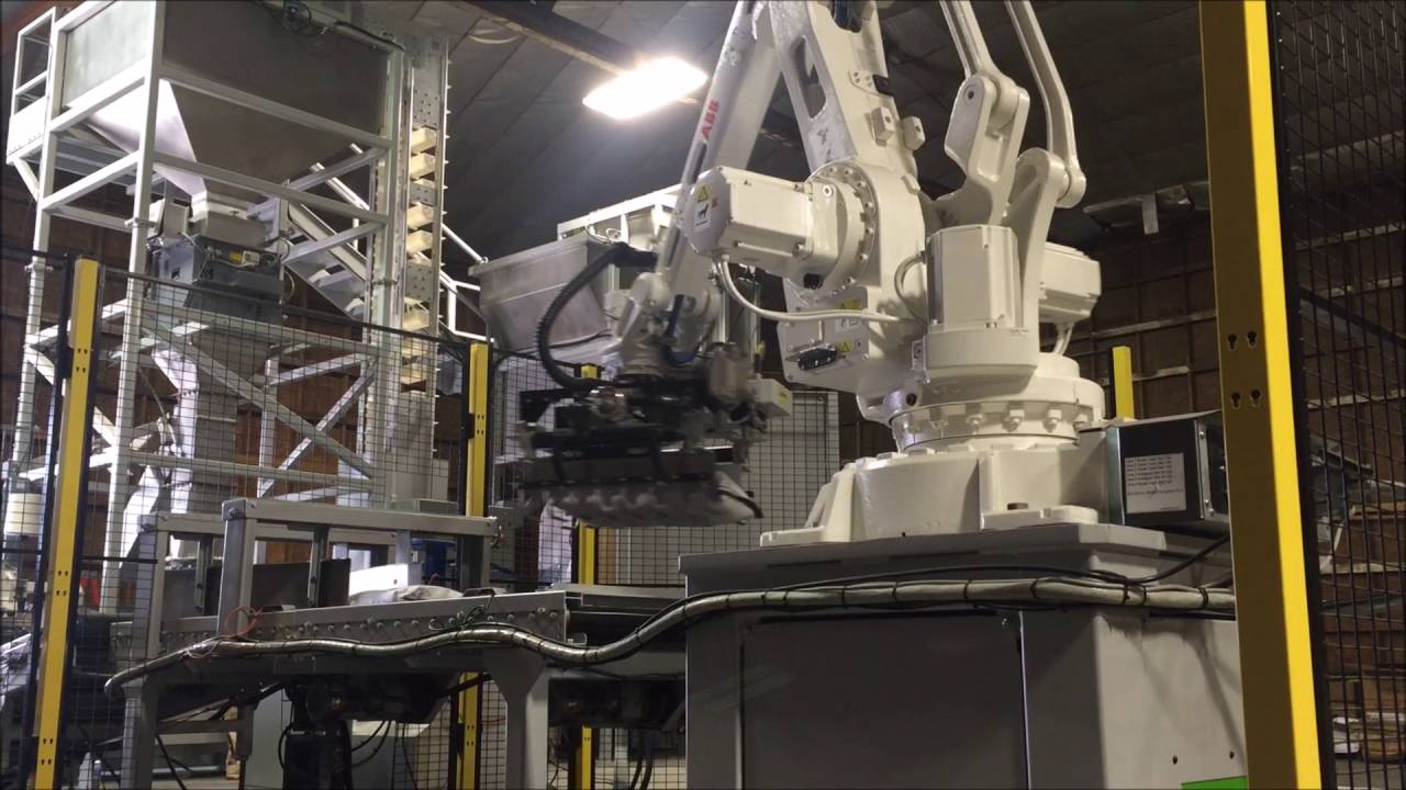 Case Study: Automated Bean Processing + Palletizing - YouTube