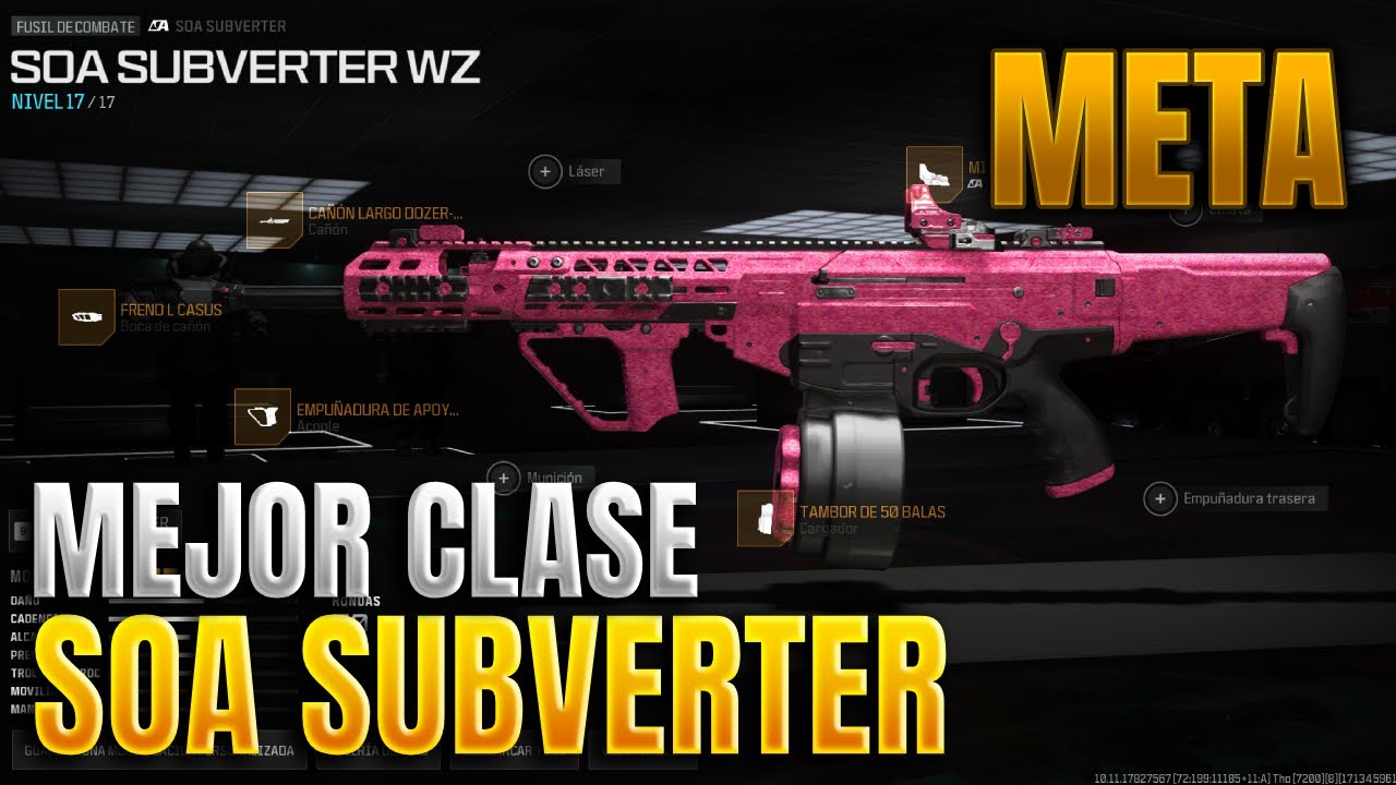*META* La MEJOR CLASE de la SOA SUBVERTER EN WARZONE 3 │ ByCrisZ - YouTube