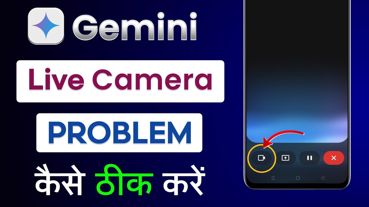 Gemini Live Camera Option Not Showing | Gemini Live Camera Problem ...