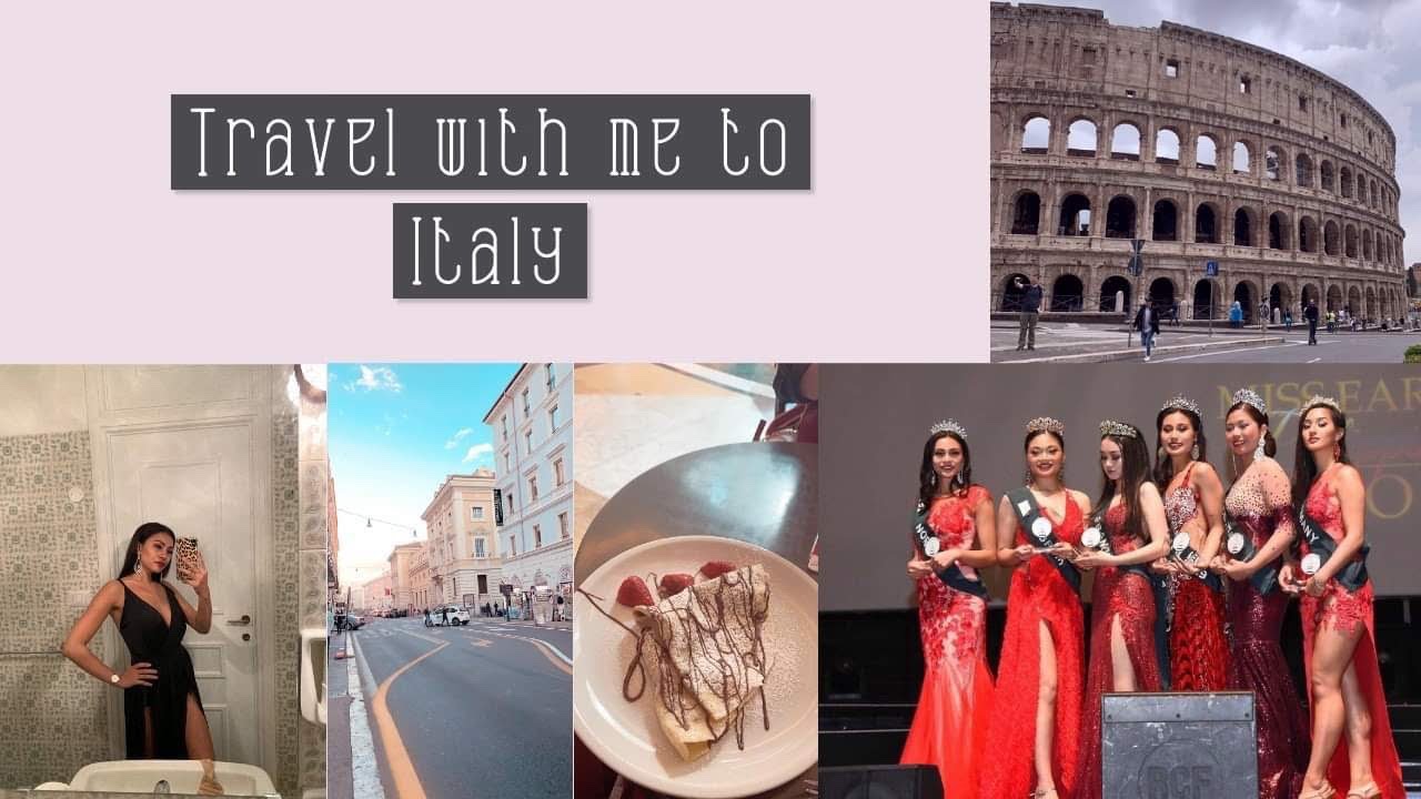 Trip to Italy | Beauty pageant - YouTube