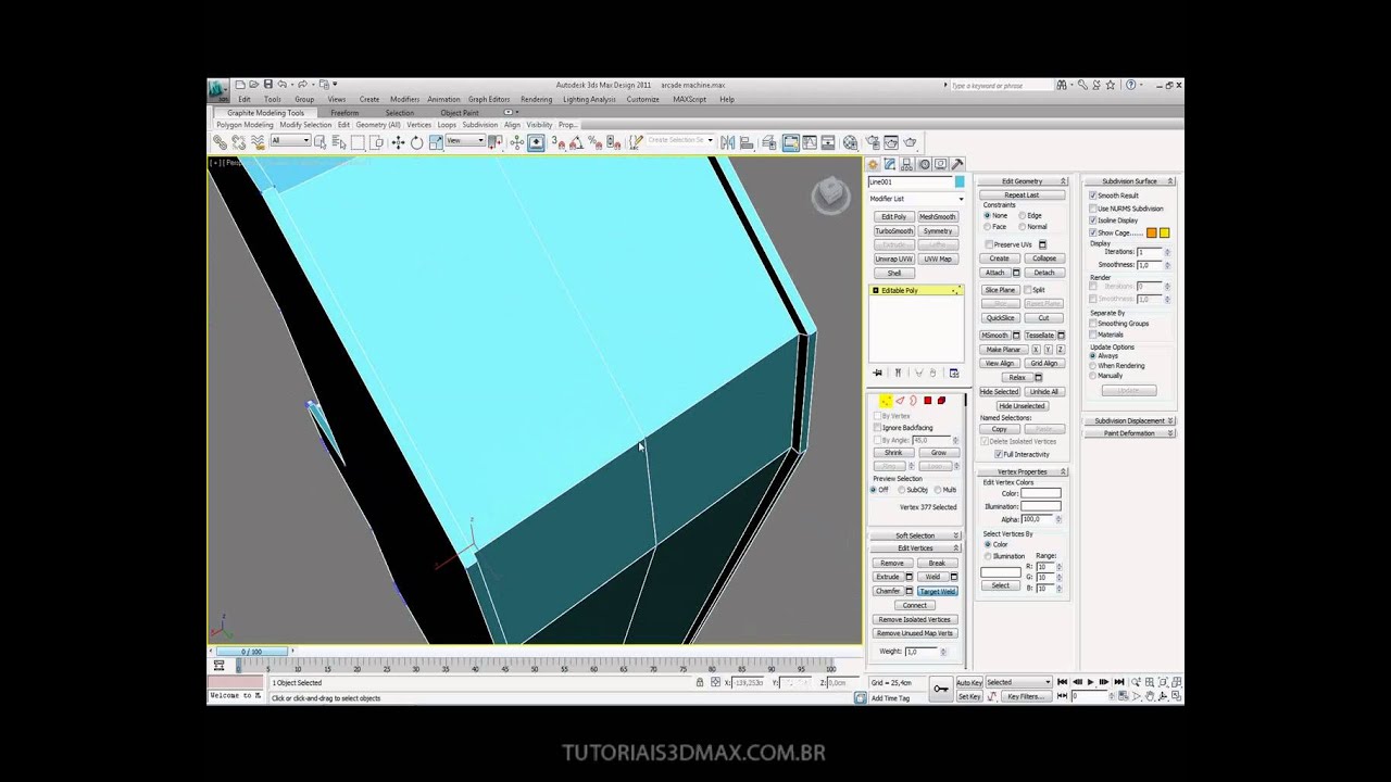 Tutorial 3D Max: Arcade Machine (2/6) - YouTube