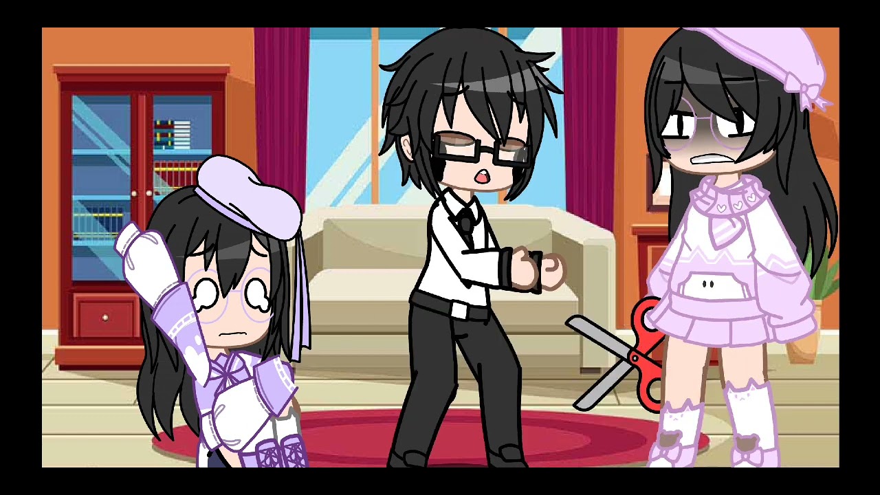 Jacob sat on my new scissors •[ft.Amy and my dad]• - YouTube