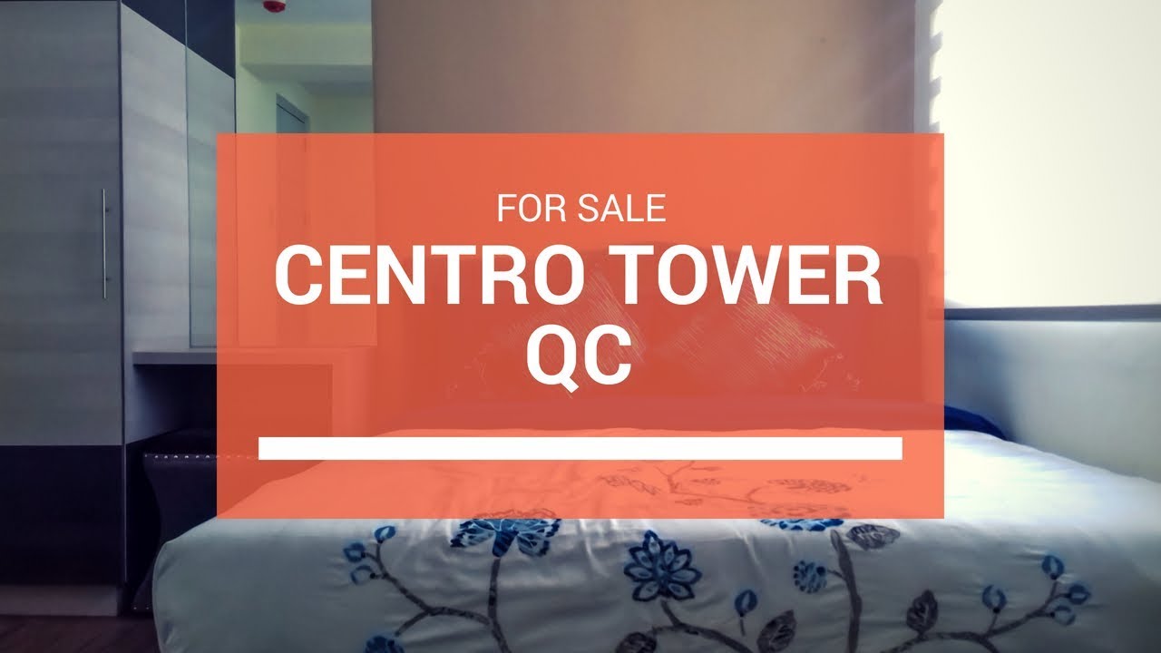 Centro Tower & Residences Bare & Model Unit - Cubao Condo For Sale ...