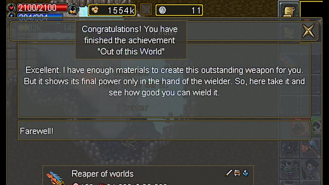 Get Weapon WAR Lvl 129 Old [BLUE] | Reaper of Worlds | Tibiame - YouTube