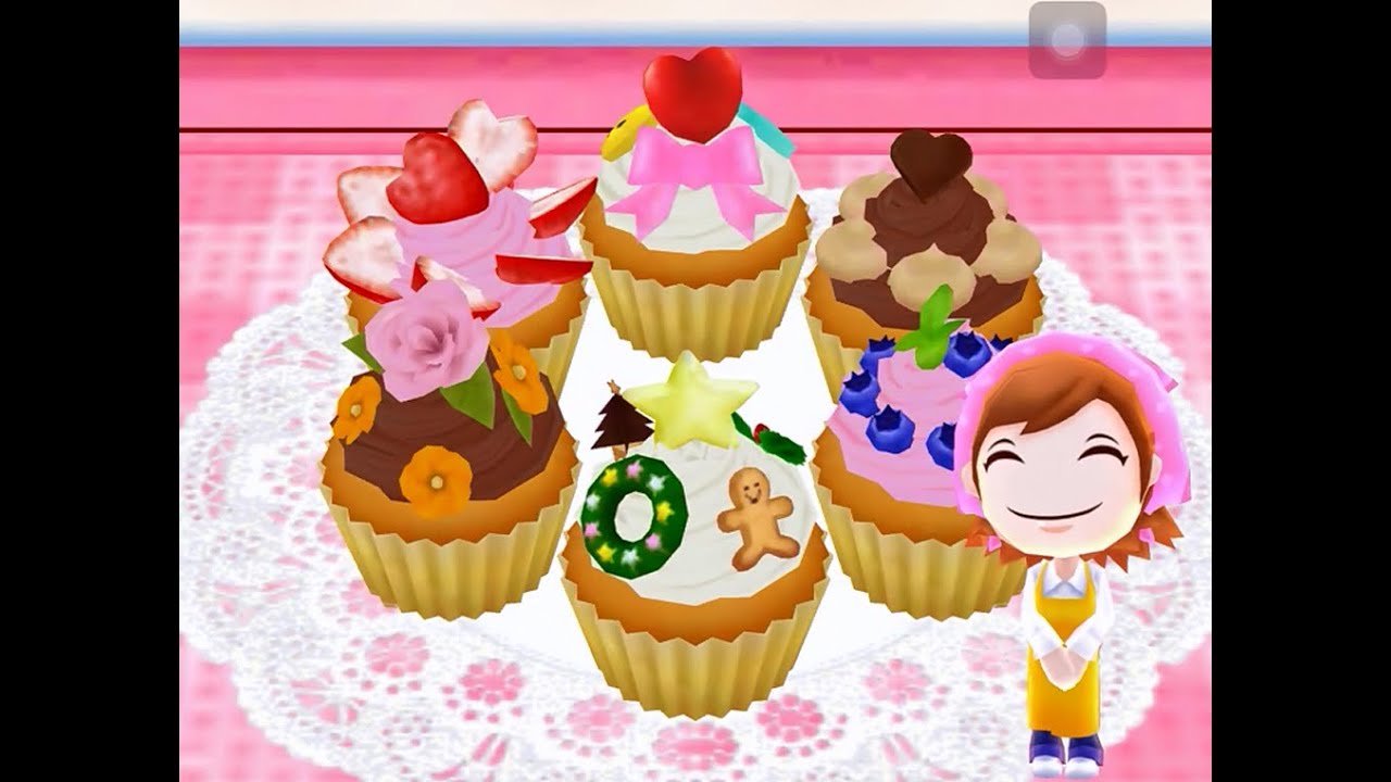Cooking Mama Let's Cook - Cupcake - YouTube