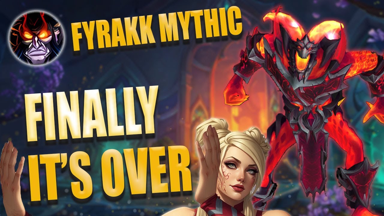 Mythic Fyrakk Kill | Demonology Warlock | Amirdrassil, the Dream's Hope ...