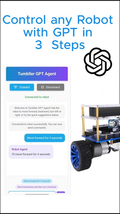 GPT controls Robot #arduino #robotics #ai - YouTube