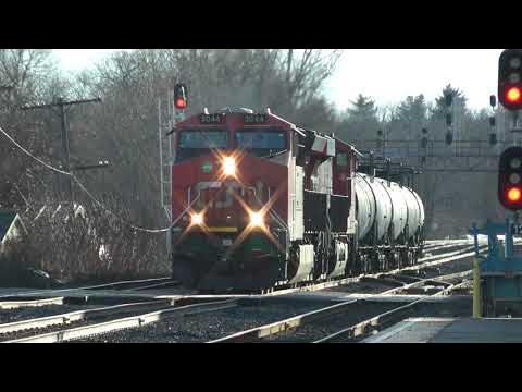 CN Train 586 Eastbound March 24, 2023 - YouTube
