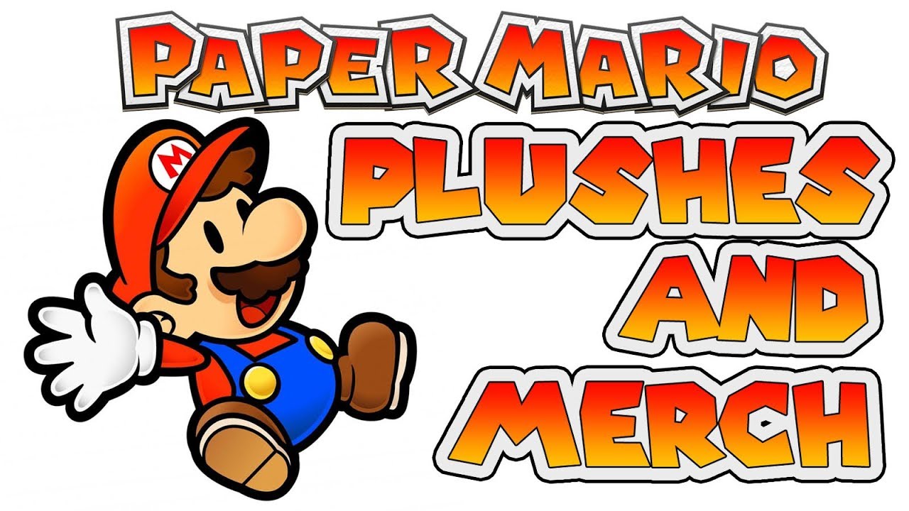 Paper Mario Plushes and Merch - YouTube